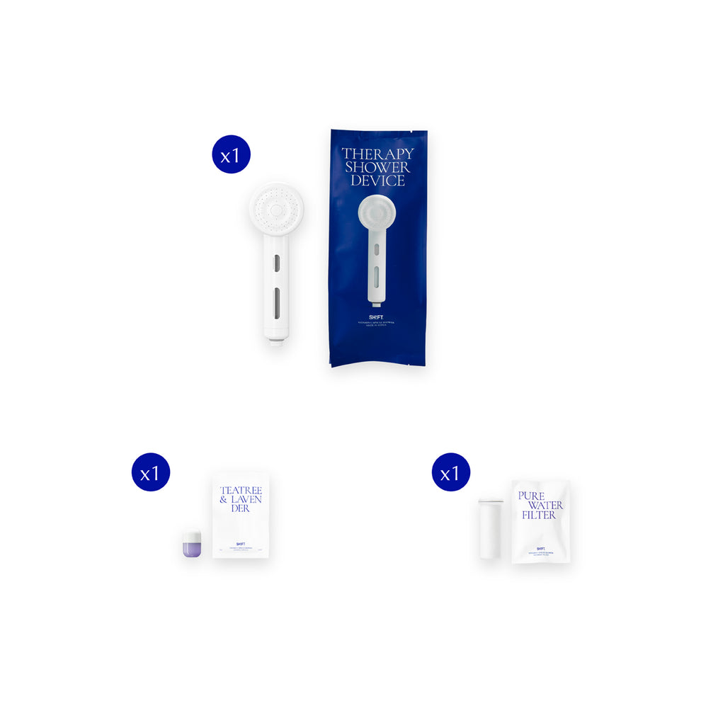 SHIFT Vitamin Filtered Shower Head Trial Kit – SHIFT | Filtered Shower ...